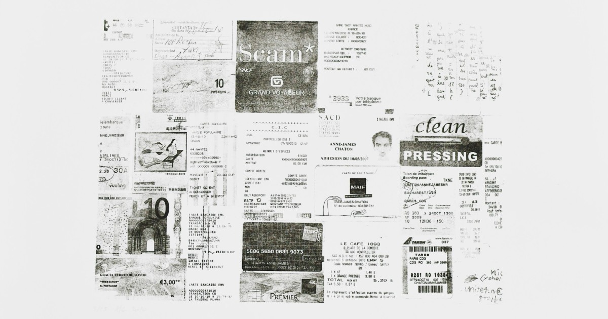 Galerie RDV | Sans titre - Anne-James Chaton